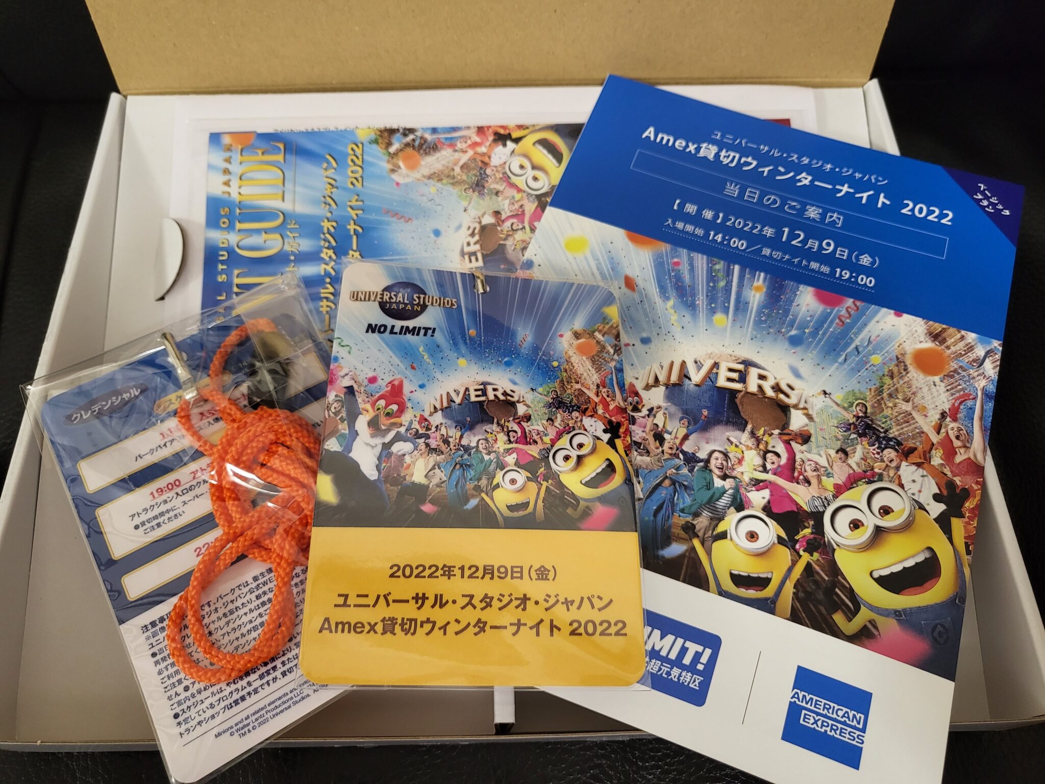 USJ AMEX貸切ウィンターナイト 2022 当選しました | みくたんの旅とファッションとコスメなBlog